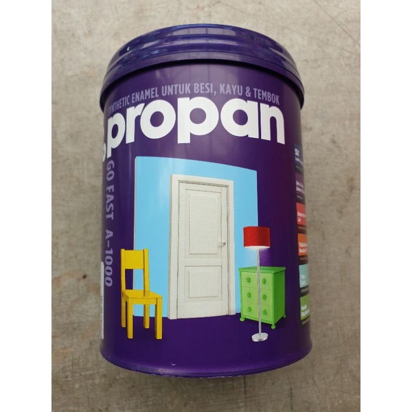 Iron, wood and wall paint waterbase water thinner go fast propan matte ...