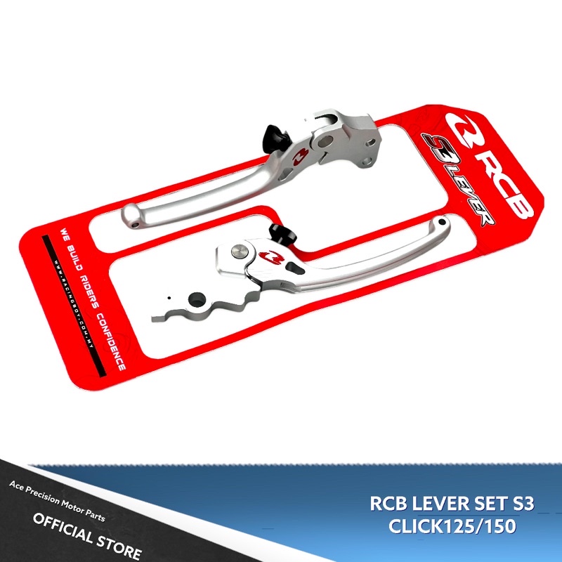 RCB LEVER SET S3 SERIES CLICK 125/150 (Pair) | Shopee Philippines