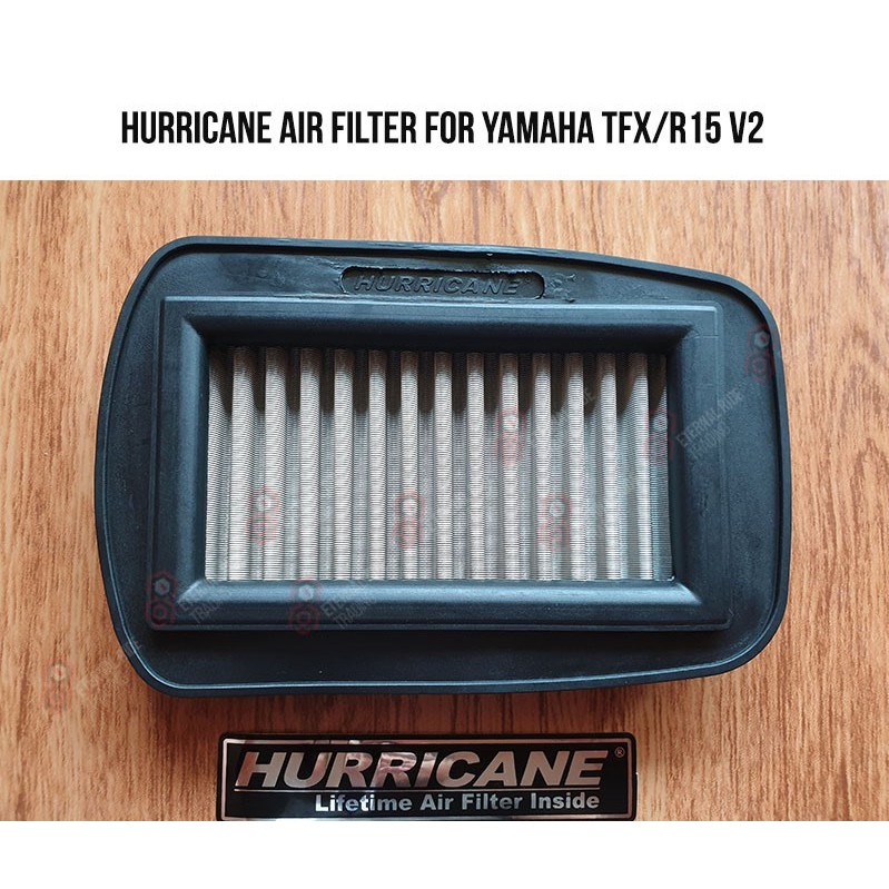 Hurricane High Flow Washable Air Filter for Yamaha TFX/R15 V2 | Shopee ...