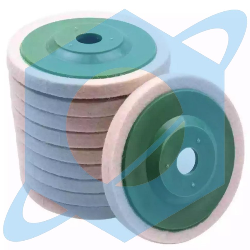 10Pcs Buffing Disc / Buffing White / Buffing Grey 4" Coarse Fine ...