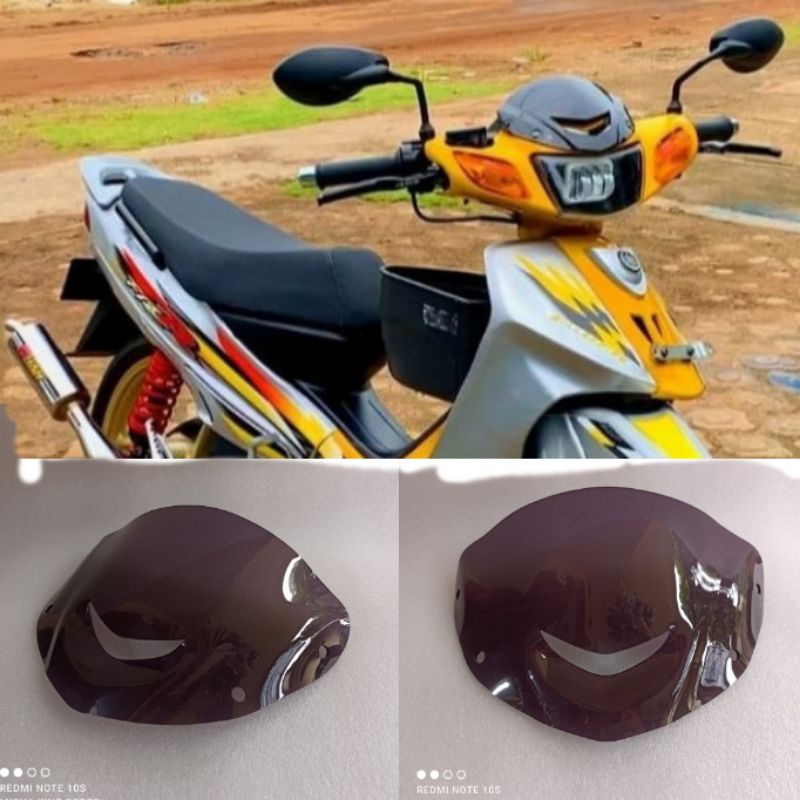 Visor 125z pnp Old vega Curtains satria Shark F1zr Thick Acrylic ...
