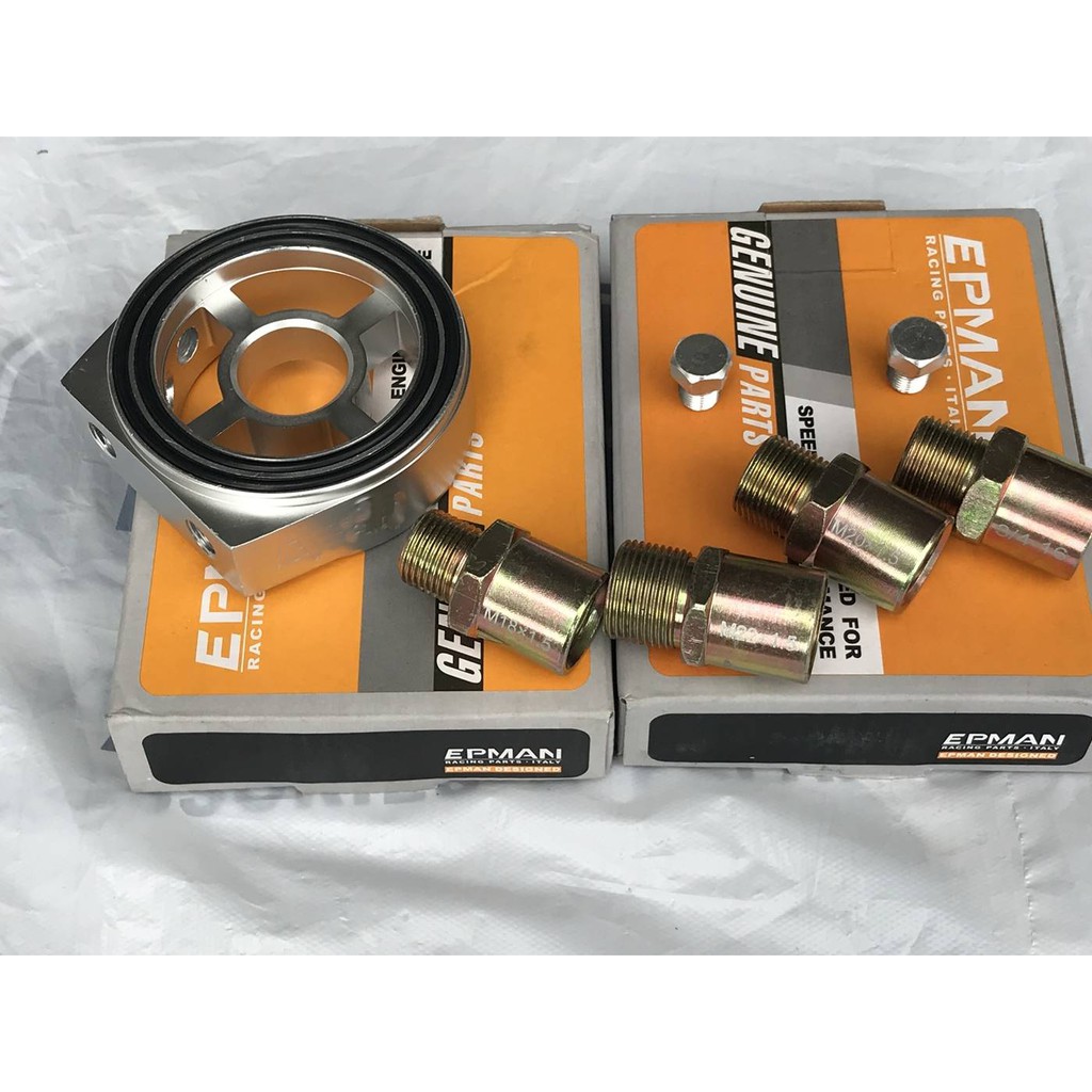 Oil Sandwich Plate Adaptor (EPMAN Racing) | Shopee Philippines