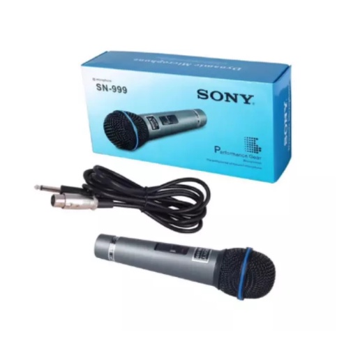 PROFESSIONAL Dynamic Microphone Heavy Duty Wired Microphone SN-999 Ship | Shopee Philippines
