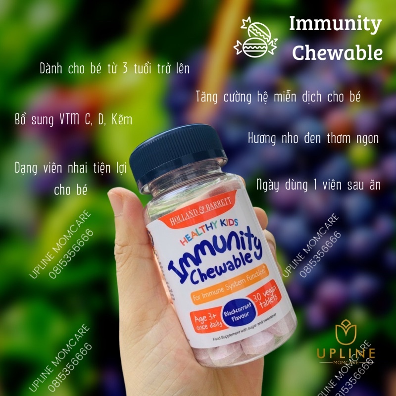 Immunity Holland Barrett UK immune-boosting vitamin-boosting candy for ...