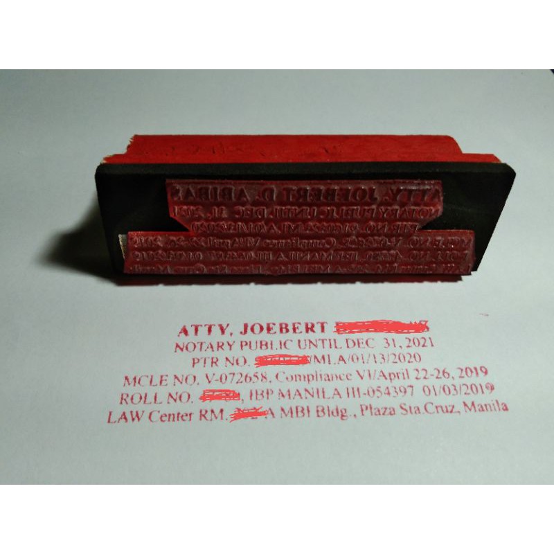 Customized Rubber Stamp | Shopee Philippines