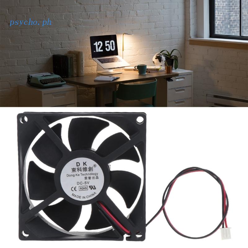 Psy 8cm DC Brushless Fan 5V 12V 24V 2pin XH 2.54 High Speed Server Power Cooling Fan | Shopee ...