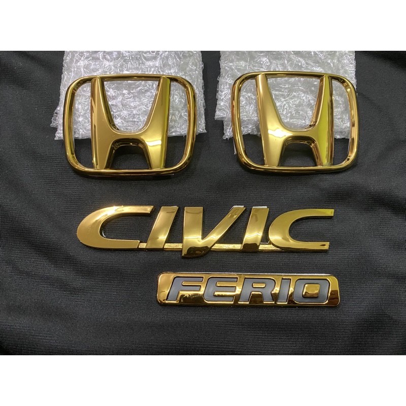 HONDA CIVIC EK FERIO GOLD LOGO FERIO GOLD | Shopee Philippines