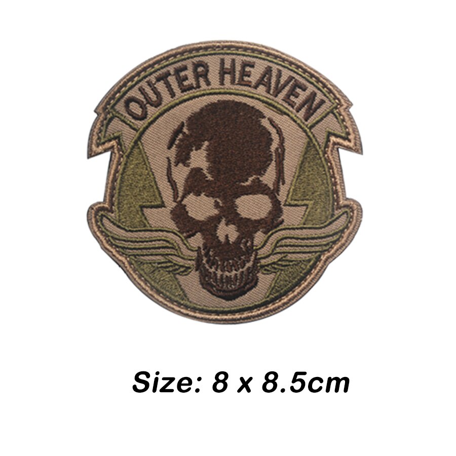 Metal Gear Solid Foxhound Emblem Patch Fox Hound Uniform Patch ...