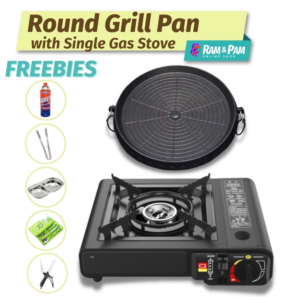 High Quality Korean Samgyeopsal Set / Samgyupsal Single Stove Top Grill ...