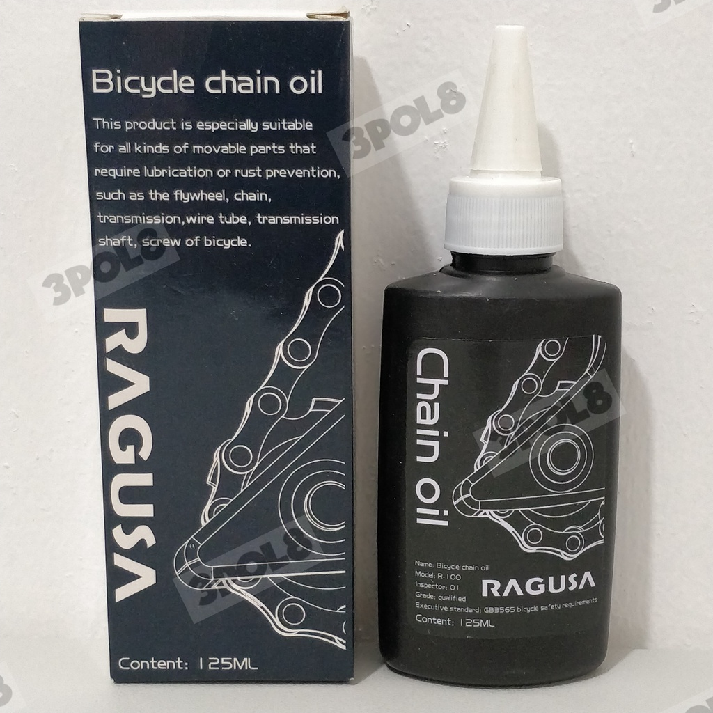Chain Oil Bike Lubricant Ragusa Chain Lube MTB 50ml 125ml Teflon Oil ...