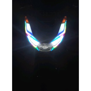 Pcx 160 Light Eyebrow sticker motif / pcx 160 Lamp sticker / pcx New ...