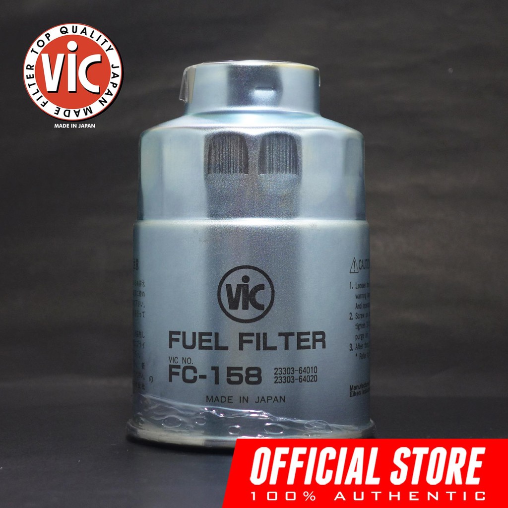 VIC Fuel Filter FC-158 for Toyota Tamaraw FX, Landcruiser, Revo ...