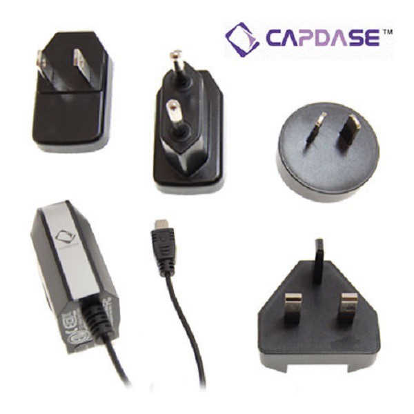 Capdase Universal Power Adapter Mini USB-Black | Shopee Philippines