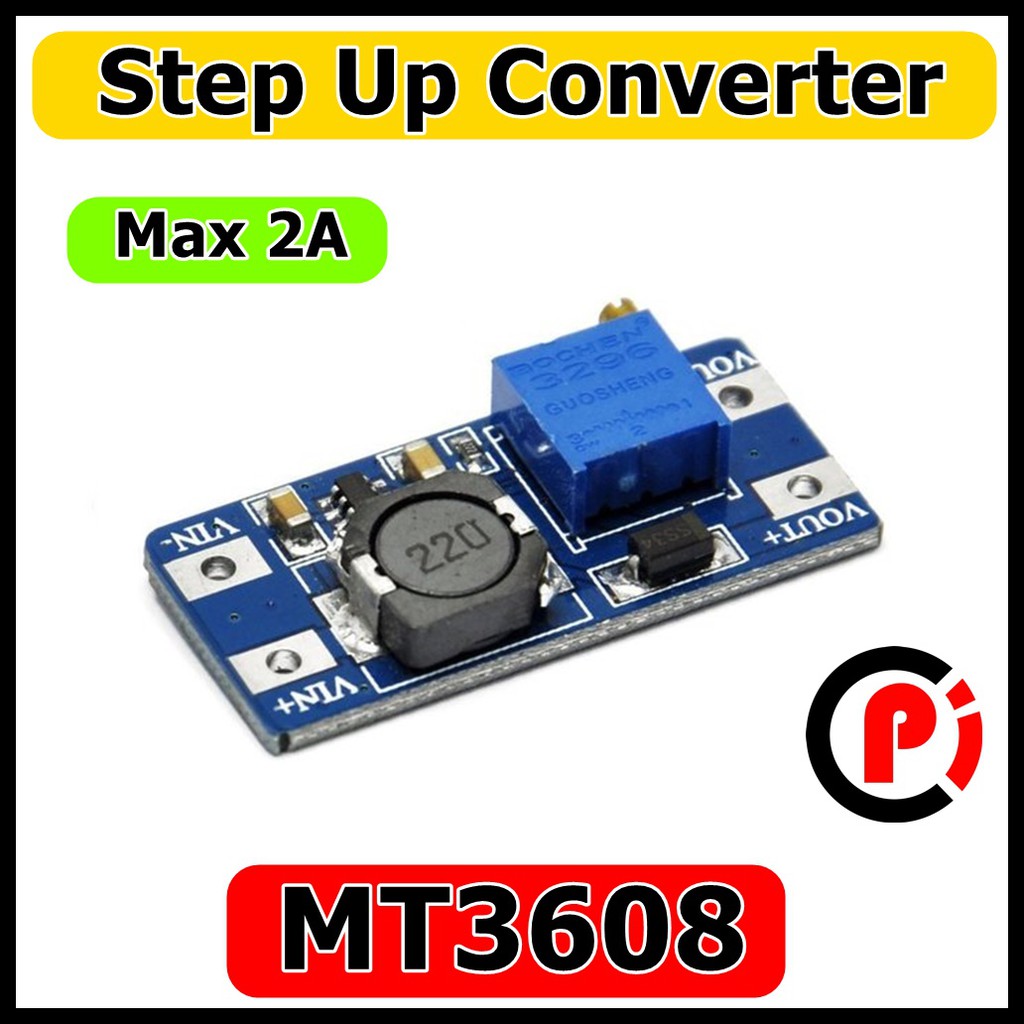 Mt3608 DC STEP UP BOOST CONVERTER 28VOLT 2A MODULE | Shopee Philippines