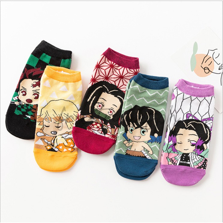 SOCK021 Demon Slayer Japanese Anime Socks | Shopee Philippines