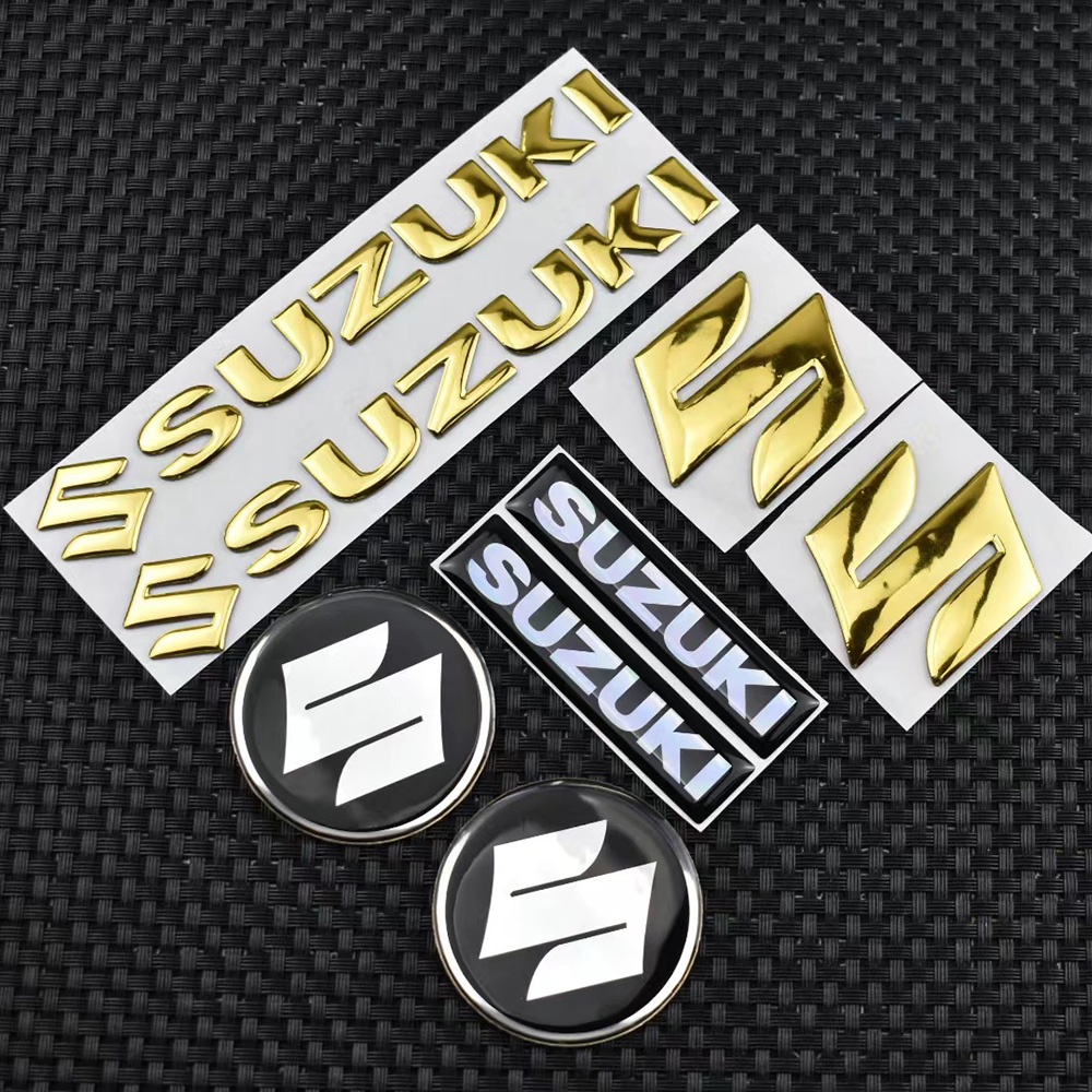 3D Motorcycle Stickers Decals S Logo For Suzuki Stickers Gsx 600 750 ...