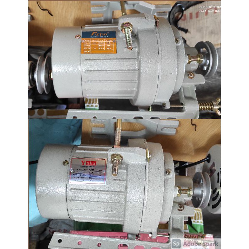 Clutch Motor for hi speed fujin yuka juki sewing machines siruba edger ...