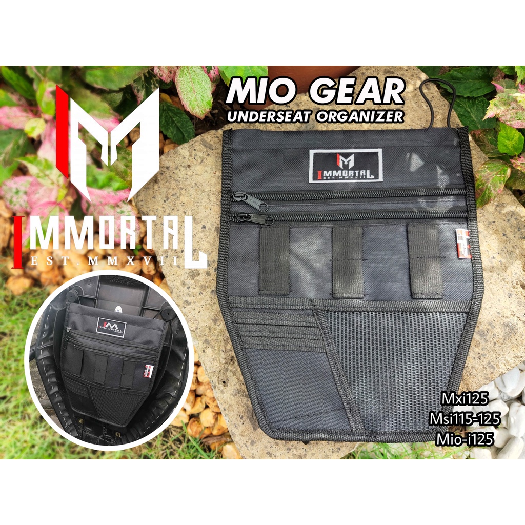 MIO GEAR UNDERSEAT ORGANIZER BY IMMORTAL MOTOBAG | Shopee Philippines