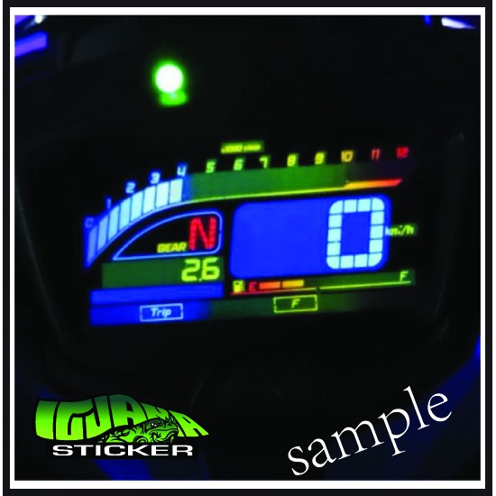 METER INNER STICKER V2 Y15ZR / YSUKU /EXCITER / V2 DIGITAL METER INNER ...