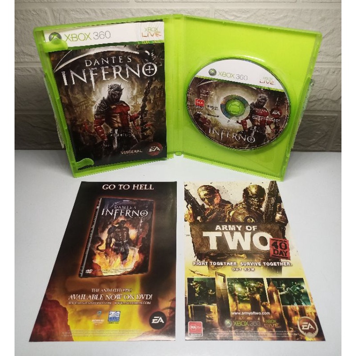 XBOX 360 Dante's Inferno Standard Edition PAL | Shopee Philippines