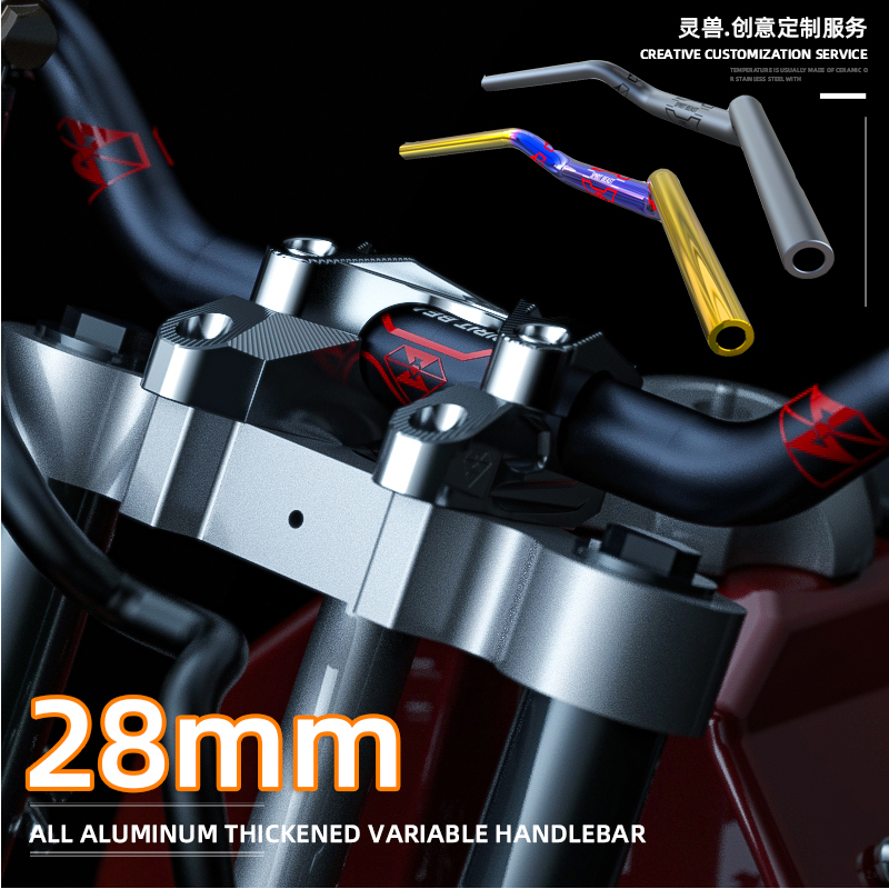 Spirit Beast 28MM Modified adjustable handlebar for off-road vehicles ...