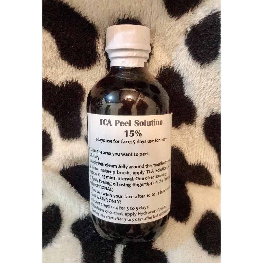TCA Skin Peeling Solution 10% to 50% - 120ml | Shopee Philippines