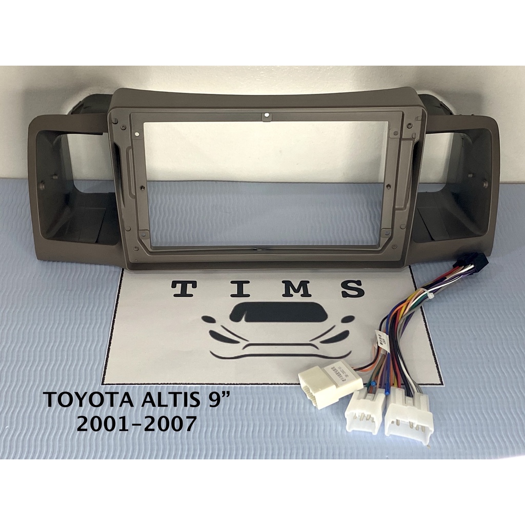 TIMS Head Unit/ Stereo Frame Panel Compatible for TOYOTA ALTIS ...