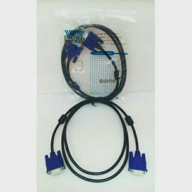 COMPUTER CABLE VGA TO VGA 3m | Shopee Philippines