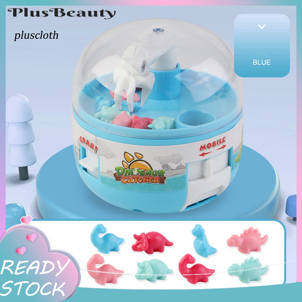 Interactive Toys Mini Claw Machine Dinosaur Claw Machine Toy Playset ...