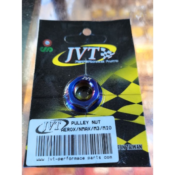 Jvt Pulley Nut Titanium for Mio Sporty / M3 / Aerox V1 & V2 / Nmax V1 ...