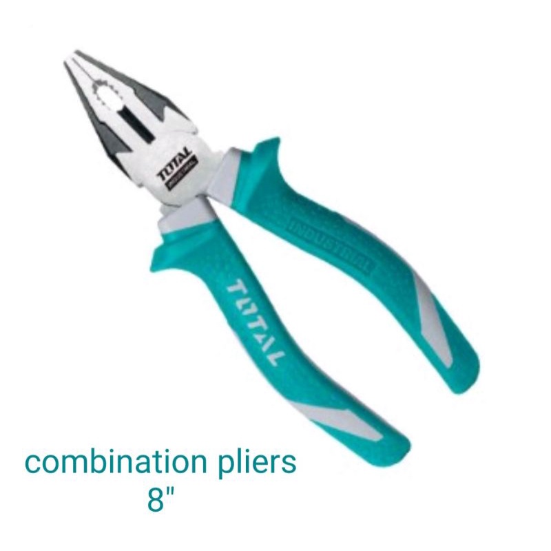 TOTAL combination pliers 8" THT110806 | Shopee Philippines