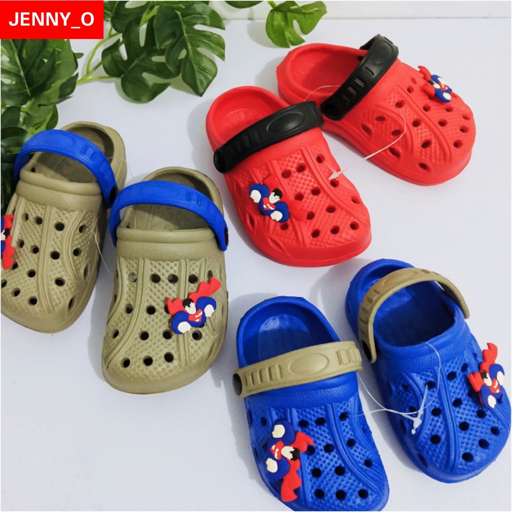 JENNY_O Infant Croc BOY (18-23) Baby Kids Clog Fashion Character Cars ...