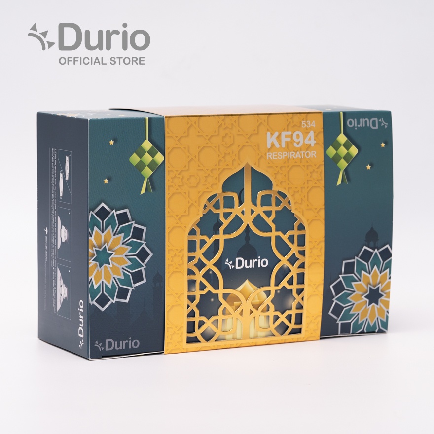 Durio 534 KF94 Respirator Raya Edition | Shopee Philippines