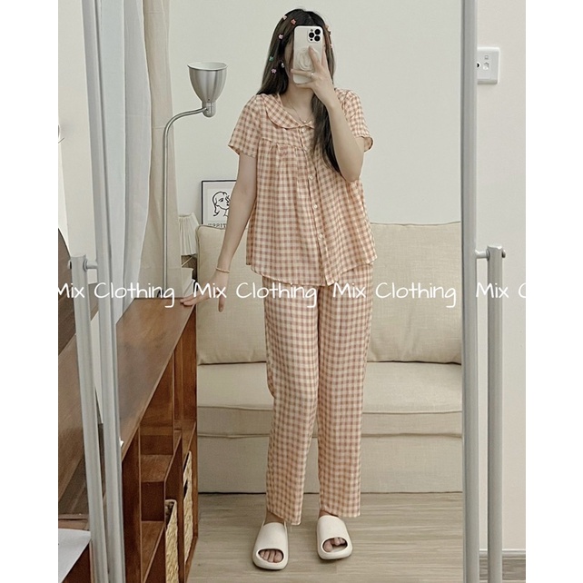 Paddy SET, CARO CUTE WIDE FORM LONG HOME PIJAMA SET | Shopee Philippines