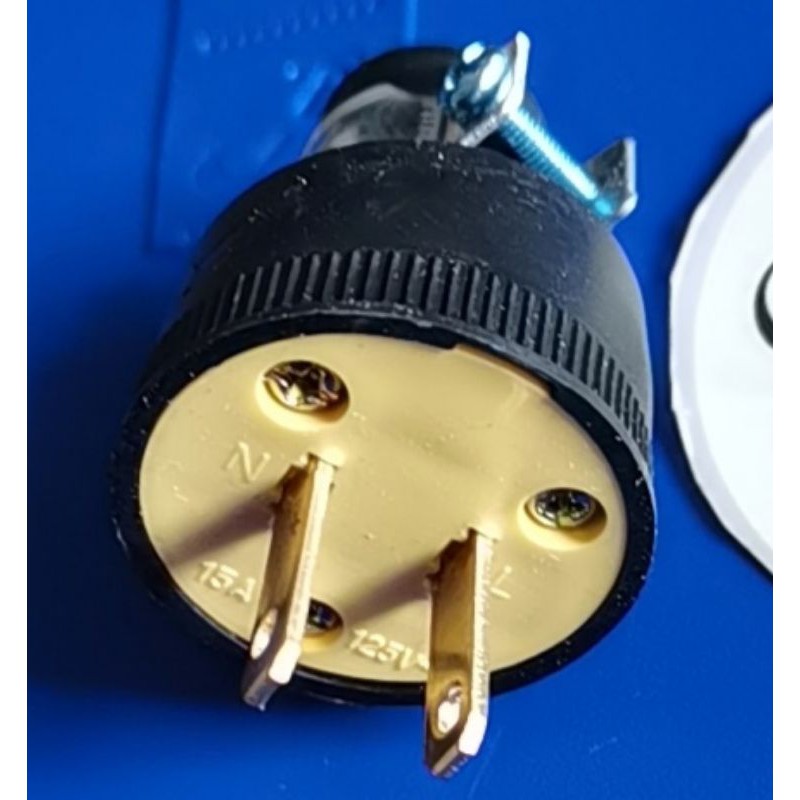 Electrical Plug With Clamp ( 15A / 125V ) | Shopee Philippines