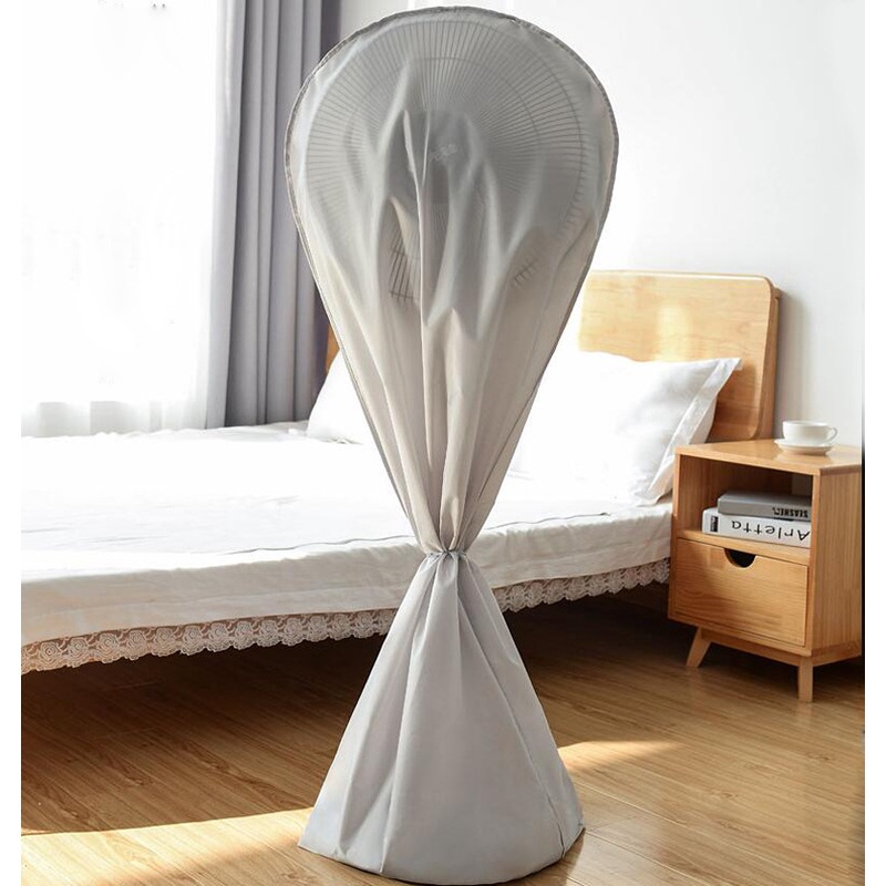 Japanese Style Fan Cover Dust Cover All-Inclusive Floor Type Fan Cover ...