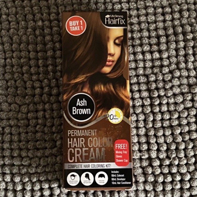 Brand New Authentic Hairfix Permanent Hair Color Cream - 1pc Only ...