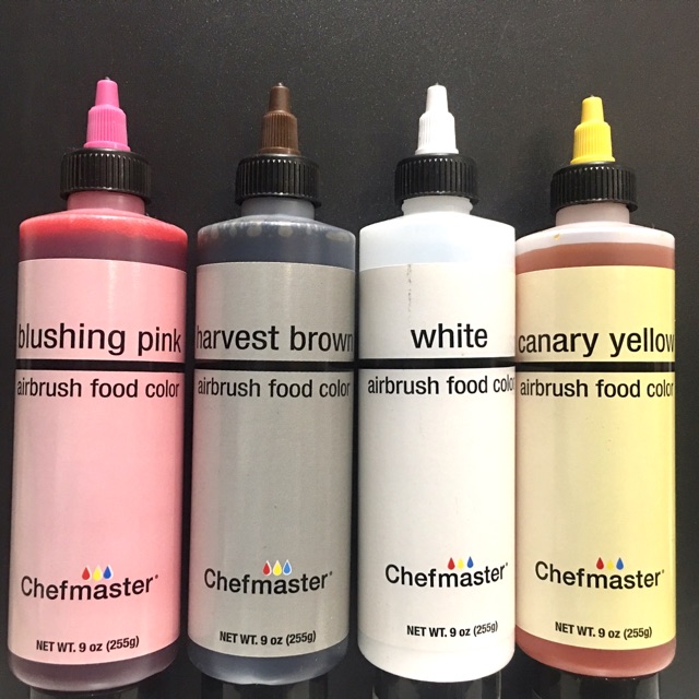 Chefmaster Airbrush Food Color 9oz | Shopee Philippines