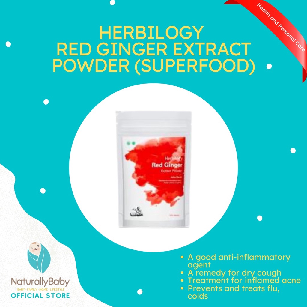 Herbilogy Red Ginger Extract Powder (Superfood) | Shopee Philippines