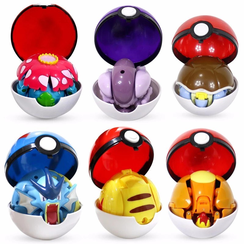 Brinquedo Pikachu Pokemon / Pikachu / Pokebola / Pokebola / Brinquedo ...