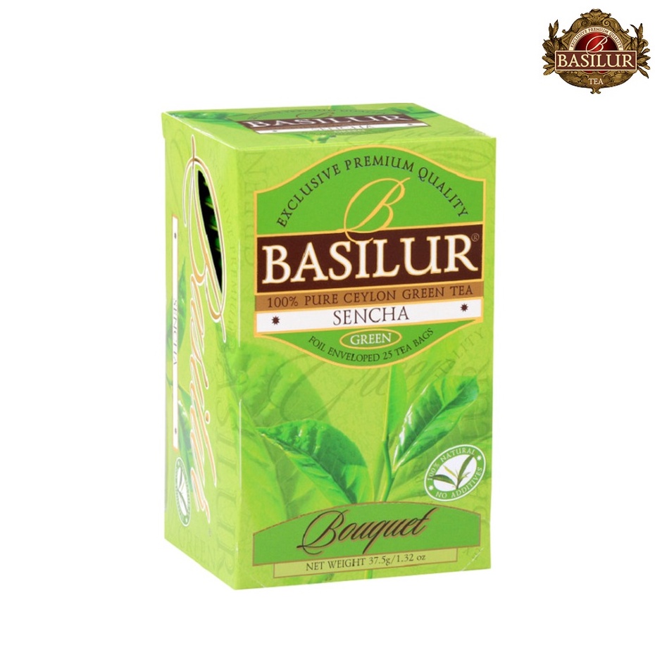 Basilur Tea Bouquet Sencha Green Tea 1.5g X 25en | Shopee Philippines