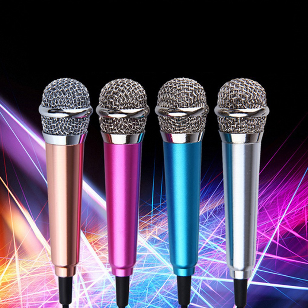 3.5mm Stereo Studio Portable Mini Speech Mic Audio Microphone Smart ...
