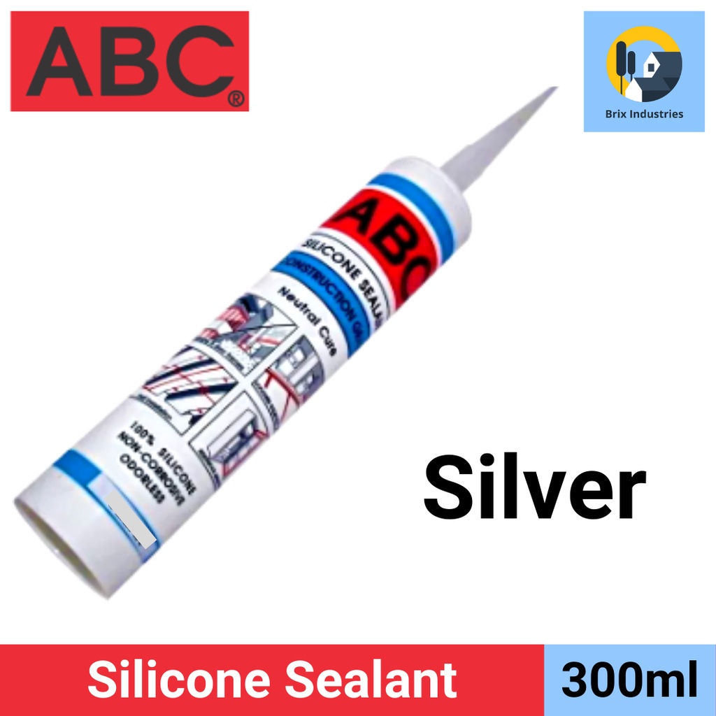 ABC Silicone Sealant Construction Trade Non-Corrosive Odorless and 100% ...