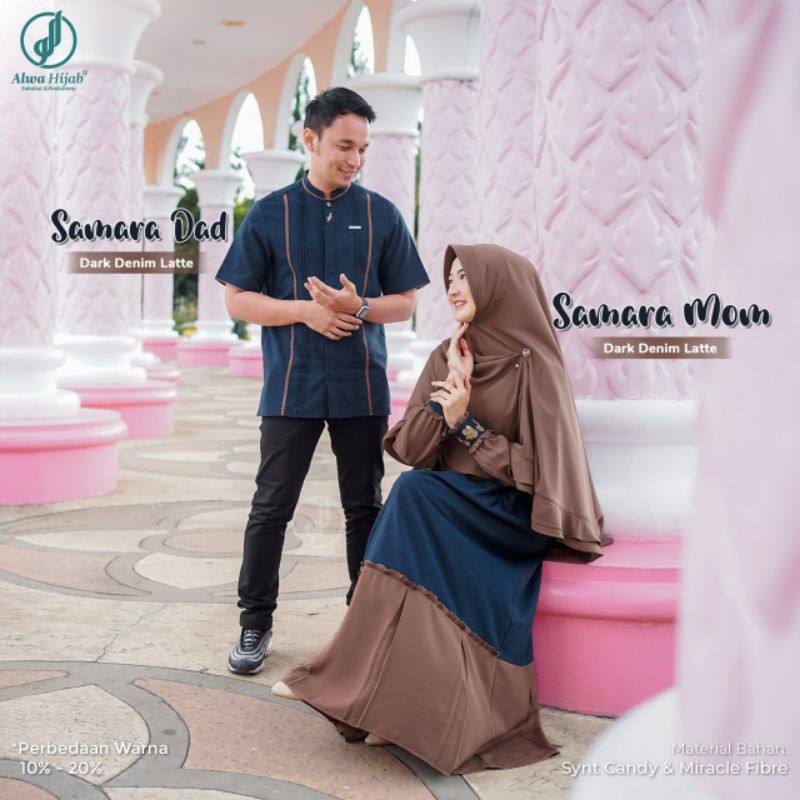 Koko SAMARA COUPLE GAMIS || Alwa HIJAB | Shopee Philippines