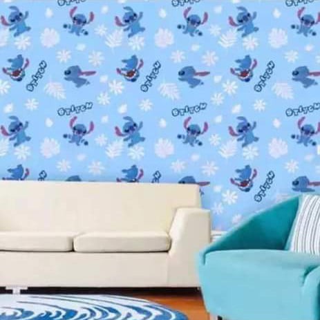 R15 Wallpaper Stitch Design PVC Waterproof Self Adhesive Wall Sticker ...
