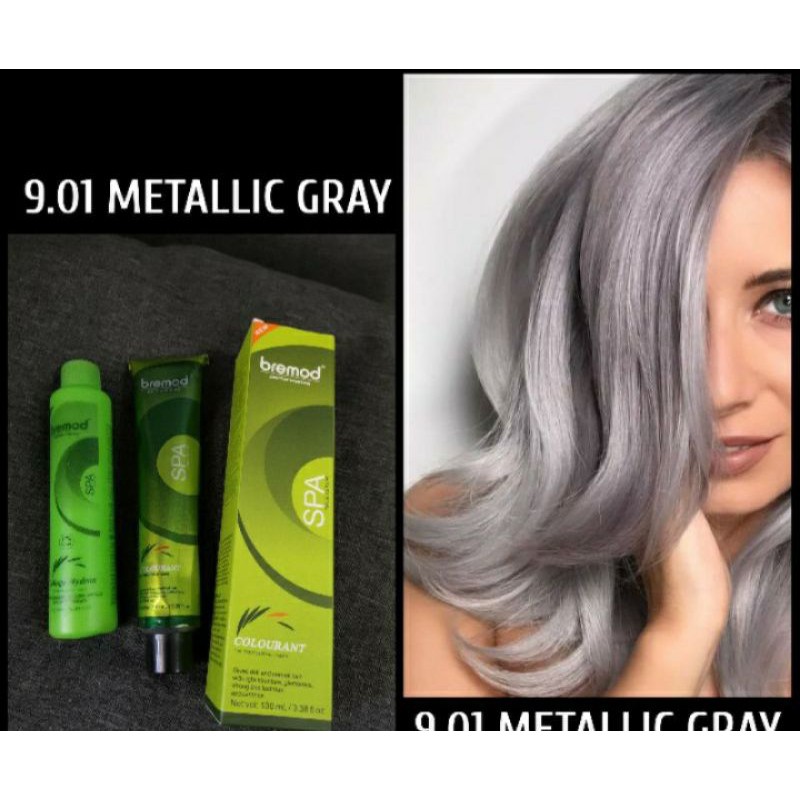 9.01 METALLIC GRAY BREMOD HAIR COLOR | Shopee Philippines