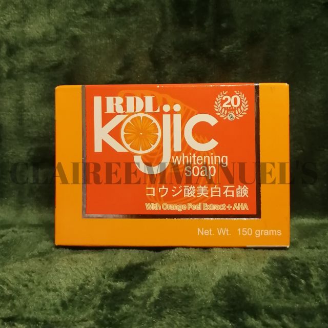 RDL KOJIC WHITENING SOAP 150 | Shopee Philippines