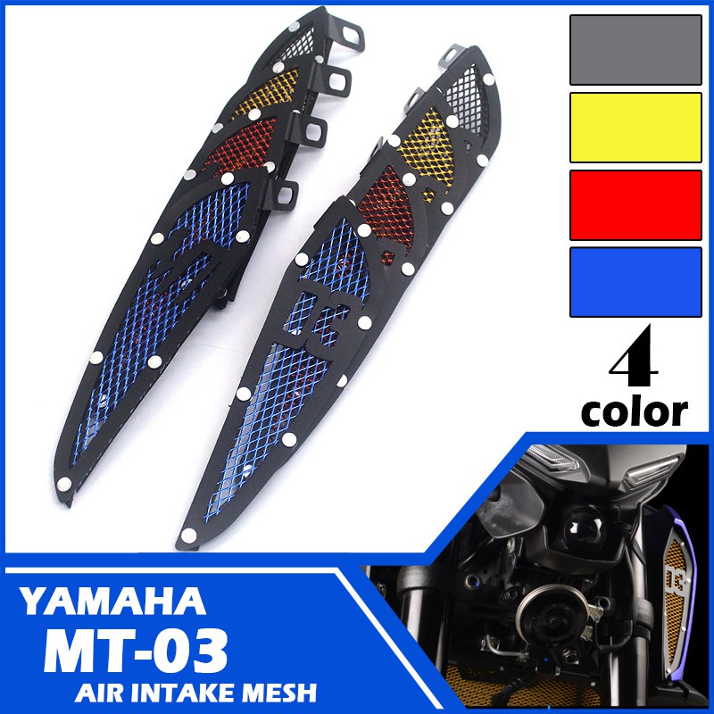 Motorcycle Fuel Tank Air Intake Mesh Inlet Decorative Decorative Guard ...