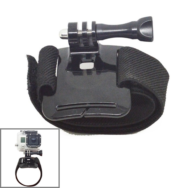 Velcro Wrist Strap Mount with Thumb Screw for GoPro Fully Adjustable ...