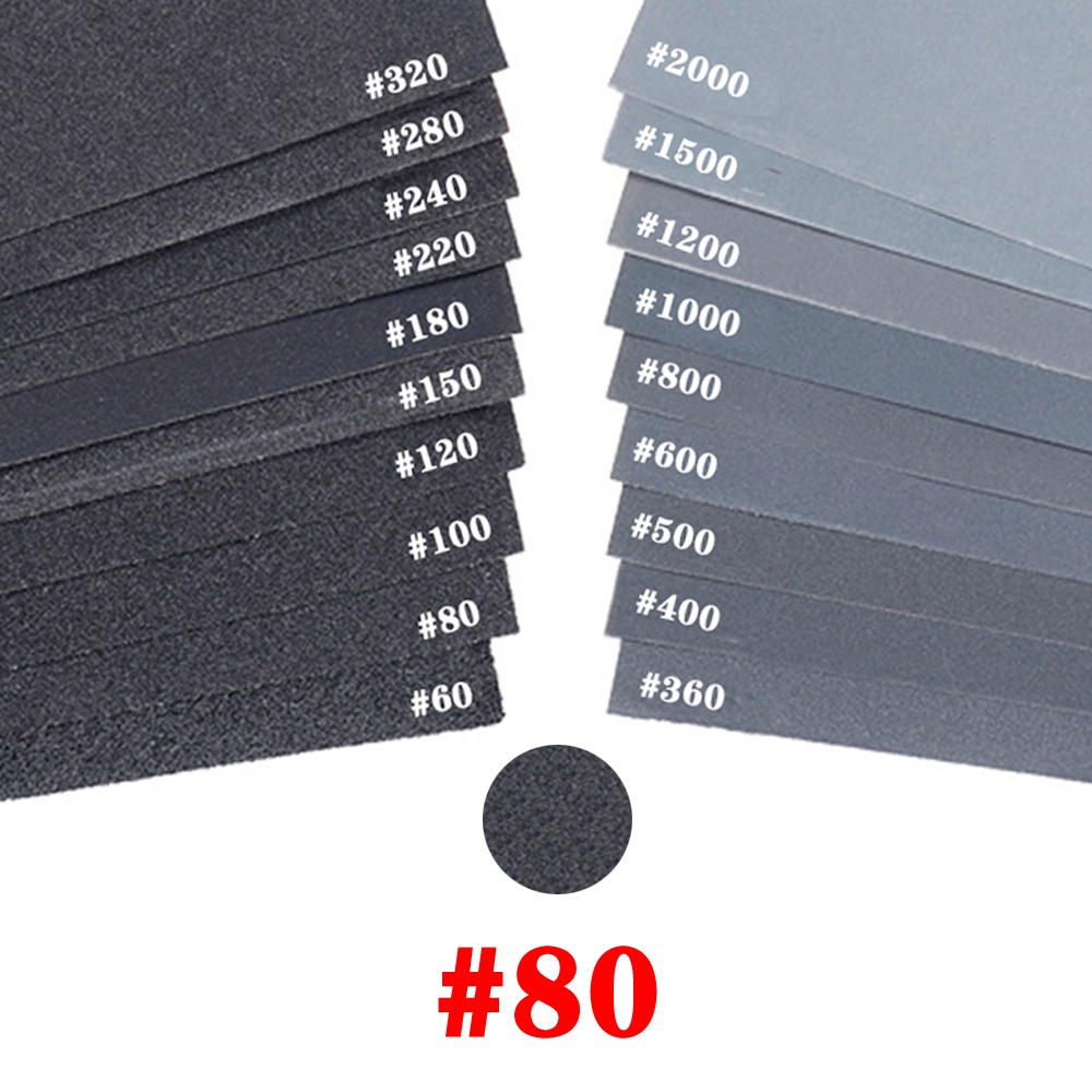 Sandpaper/Liha Waterproof Grit: R 60 80 100 120 150 180 220 360 800 ...